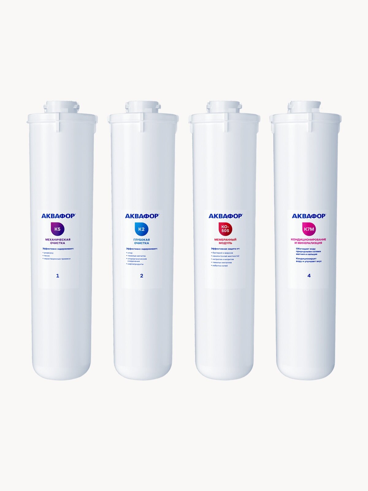 Комплект сменных модулей К5К2К50SК7М, для систем DWM-101S, 4 картриджа