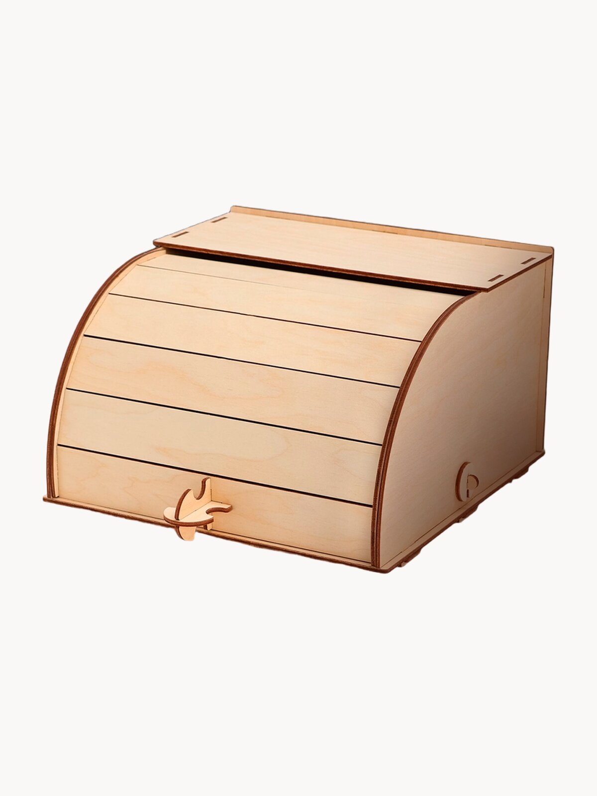 Хлебница деревянная, 26×26×15 см