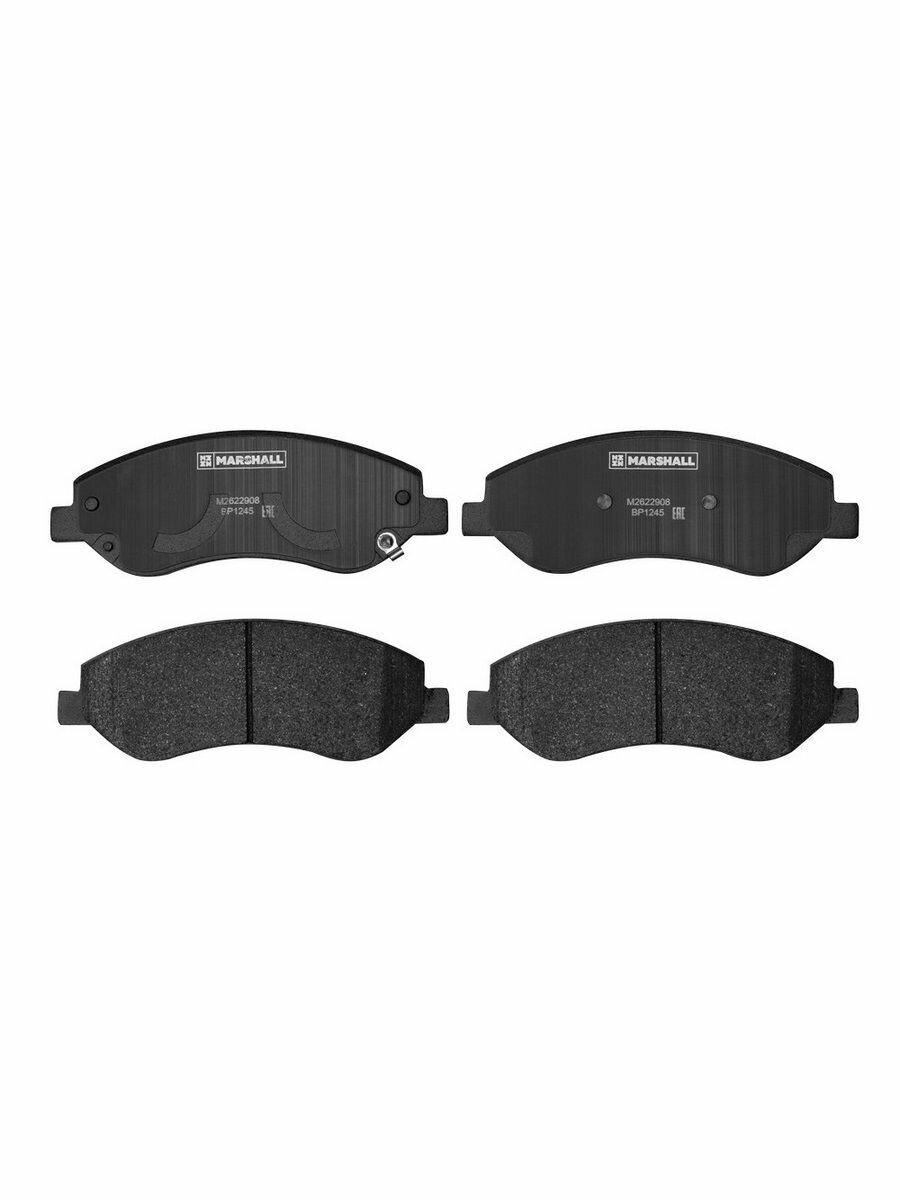 Тормозные колодки передние для а/м HAVAL H5, TANK 500 / Хавал, Танк, Marshall M2622908