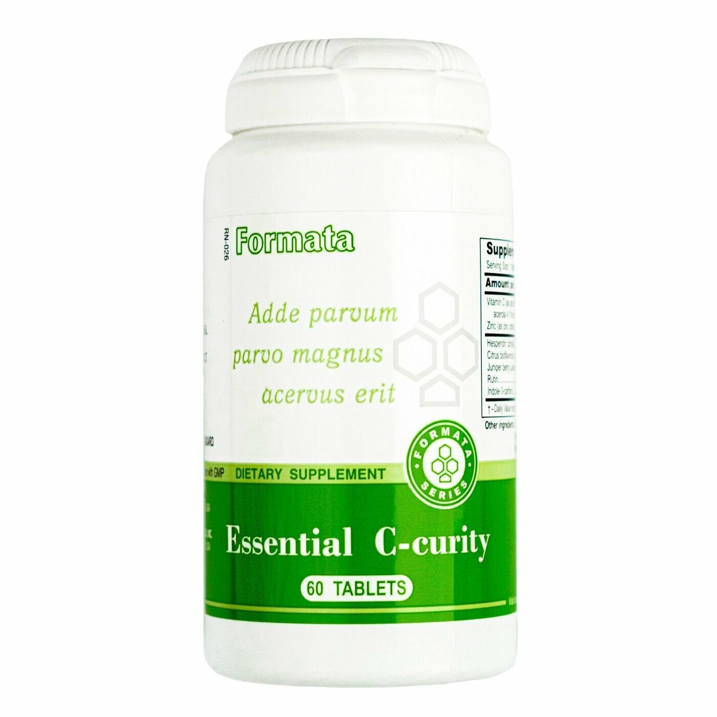 Essential C curity Santegra. Витамин C и антиоксиданты, 300 мг, 60 капсул.