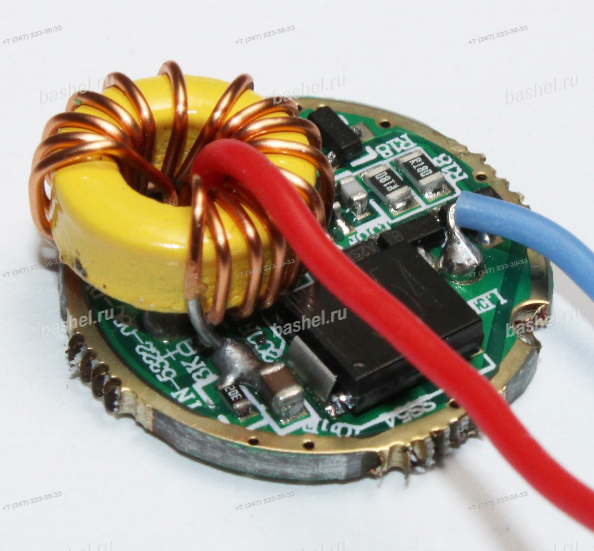 Cree-V-30, 3-10VDC, 2200mA, 10W(1-3), вх. 8-14VDC, Драйвер тока для фонарей, D-28mm