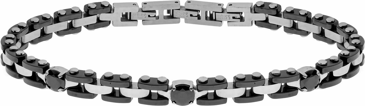 Браслет-цепочка, фианит