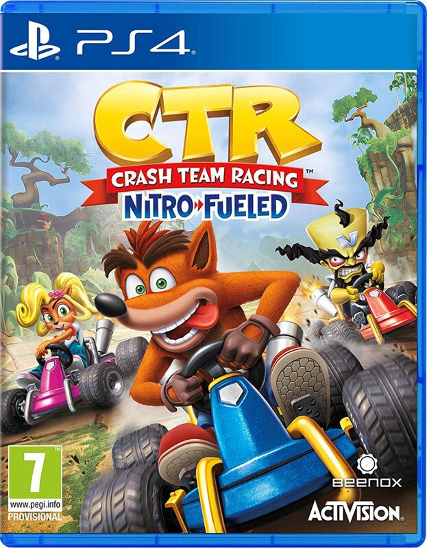 Игра Crash Team Racing Nitro-Fueled (английская версия) для PS4