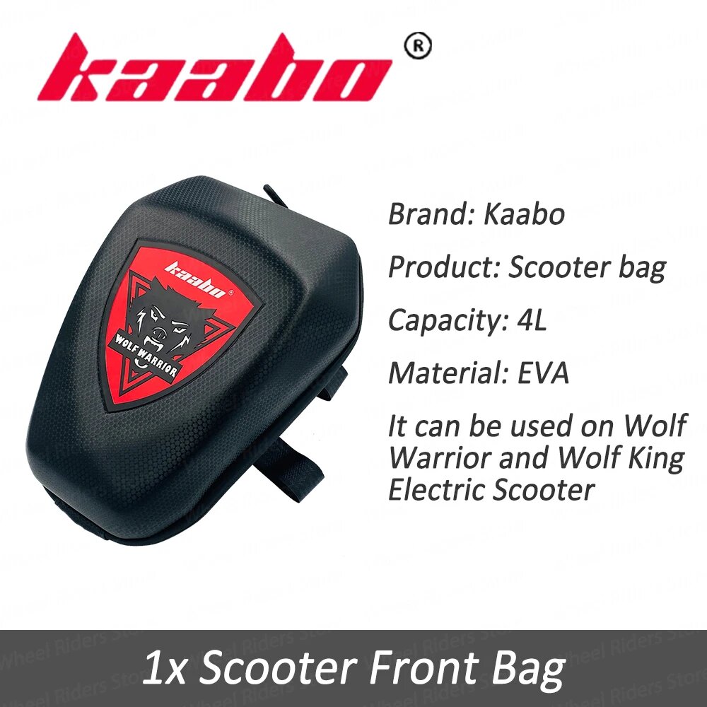 Сумка для скутера Kaabo Wolf Warrior Wolf GT 4 л 1x 4L Front Bag