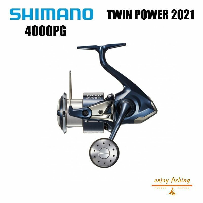 2021 SHIMANO TWINPOWER XD 4000PG Рыболовная катушка Рыболовные снасти