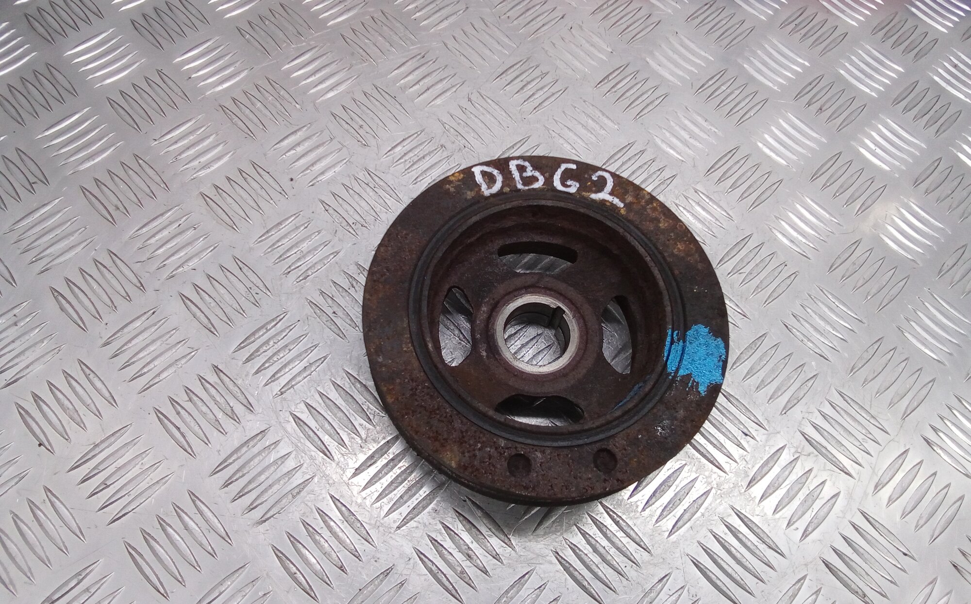 Шкив коленвала демпферный бензиновый NISSAN MURANO Z50