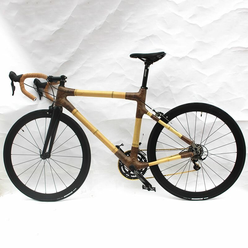 Bamboo шоссейный велосипед полноскоростной городской велосипед V-Brake 52см