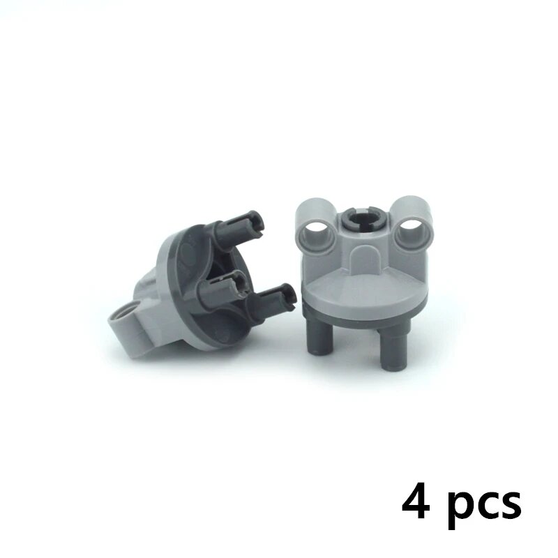 Конструктор леду Lego Technic ступица колеса Серый, 11950 and 92909