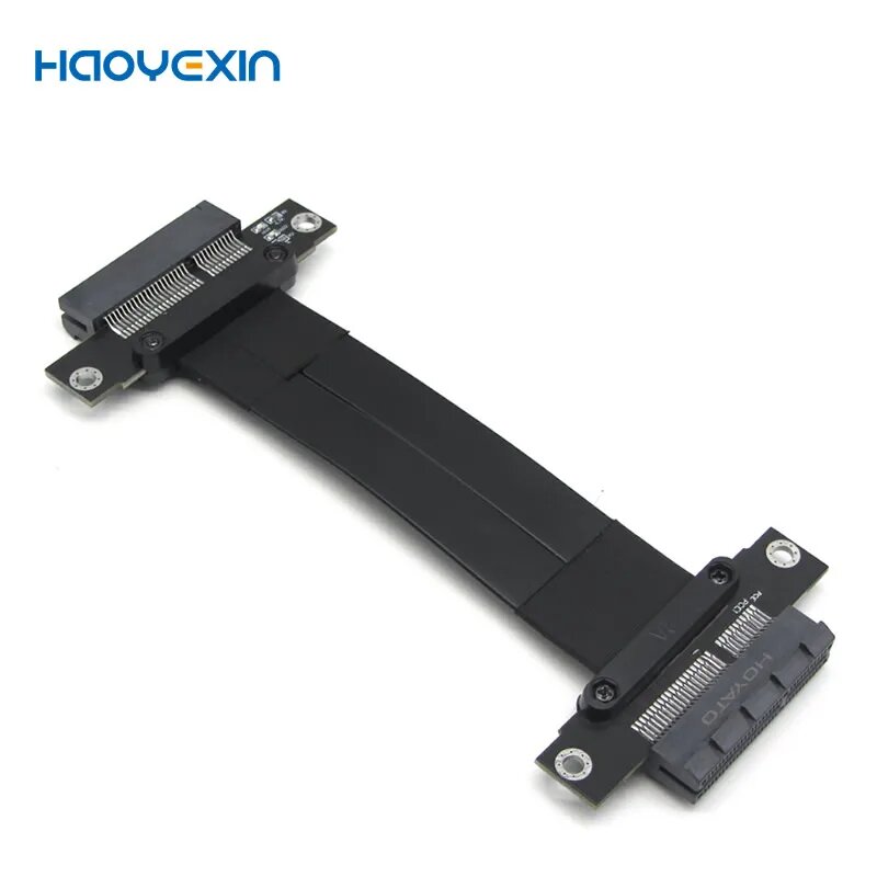 Haoyexin PCI-E 4X Адаптер Riser Card 90 градусов