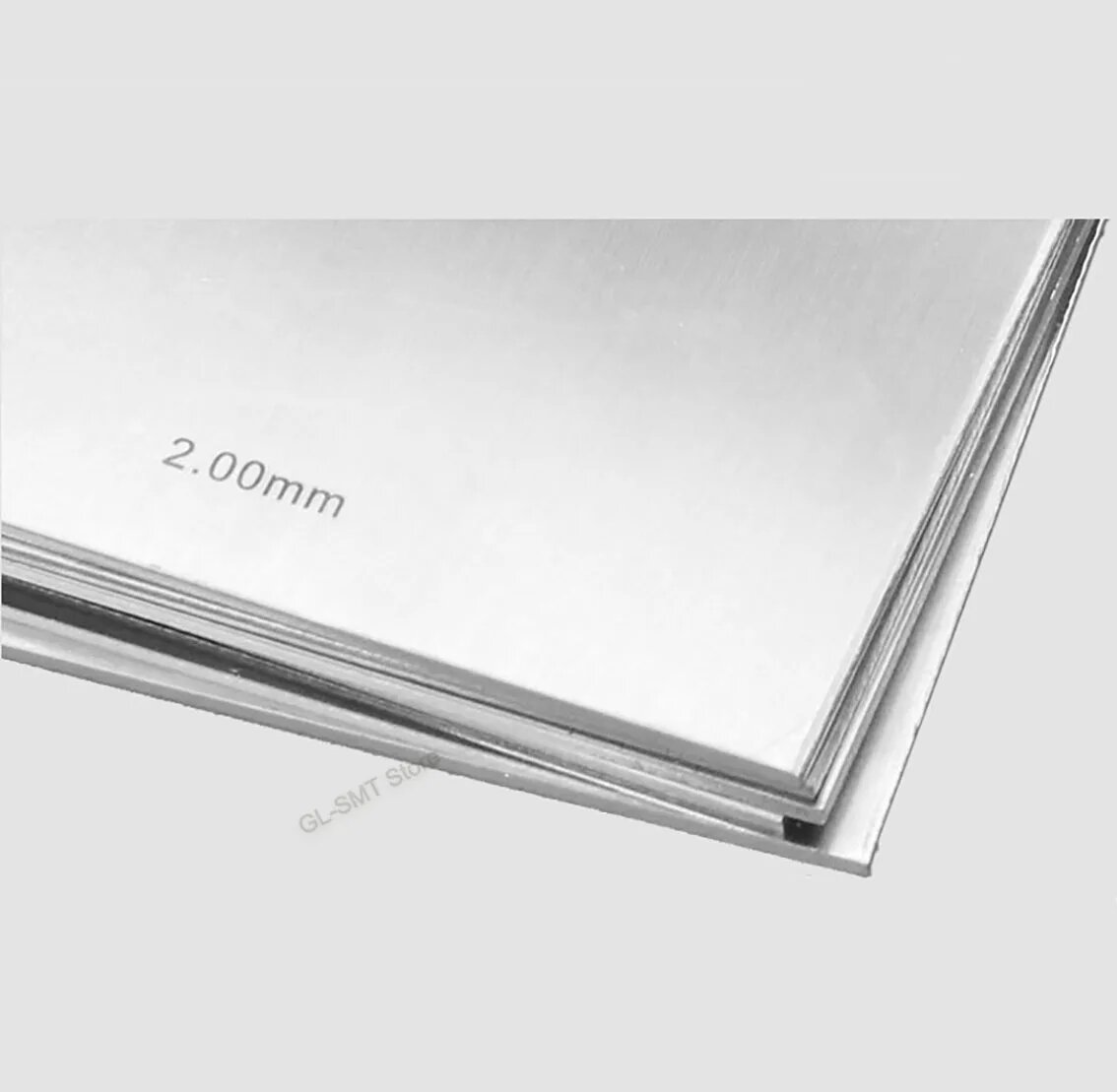 Лист нержавеющей стали 304 100х100 мм 0,01-2,5 мм 2.5x100x100mm-1pcs