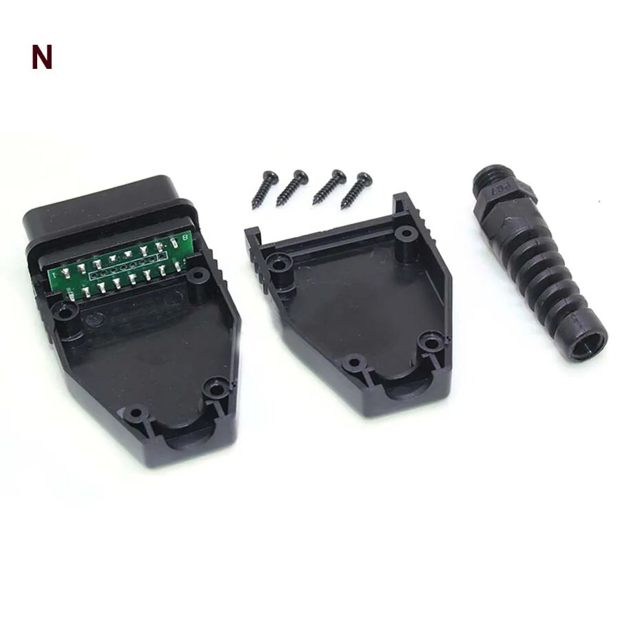 OBD2 16-контактный разъем, Цвет: N