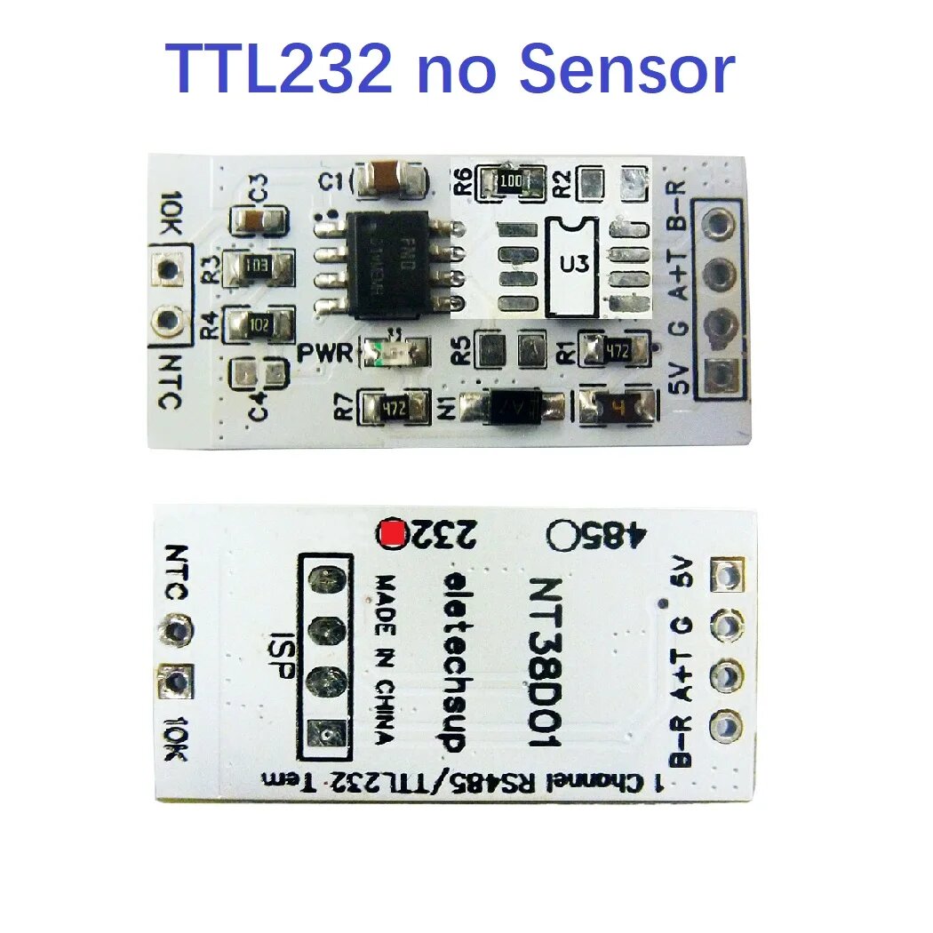 Eletechsup NT38D01 RS485/RS232(TTL) конвертер термистора