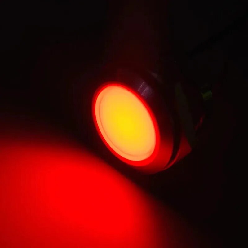Водонепроницаемая металлическая индикаторная лампа Красный, Red Light, 6MM, 3-8V(5V6V)