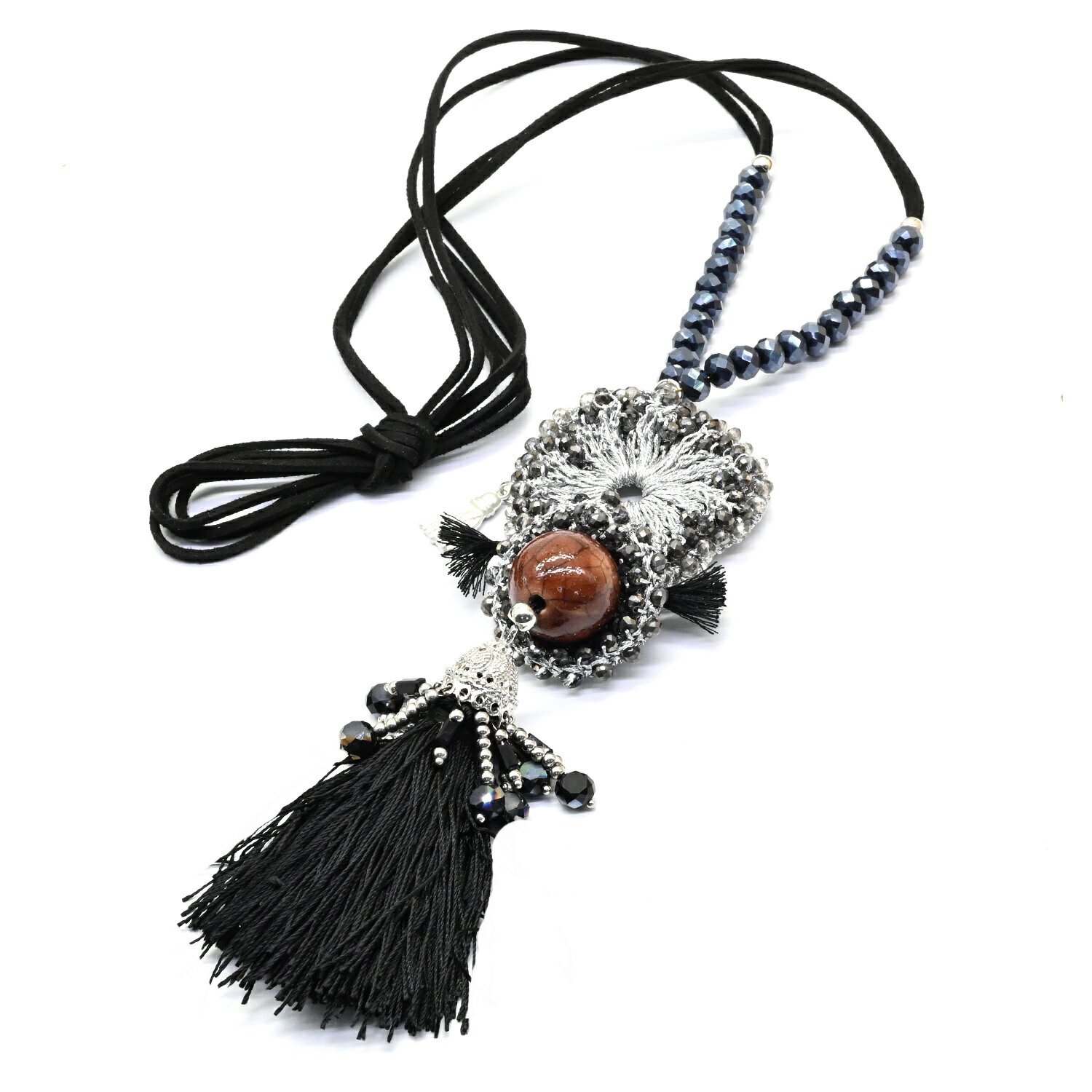 Бусы, циркон