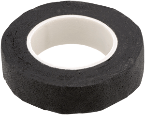 Изолента х/б (80гр, черная) AK12706