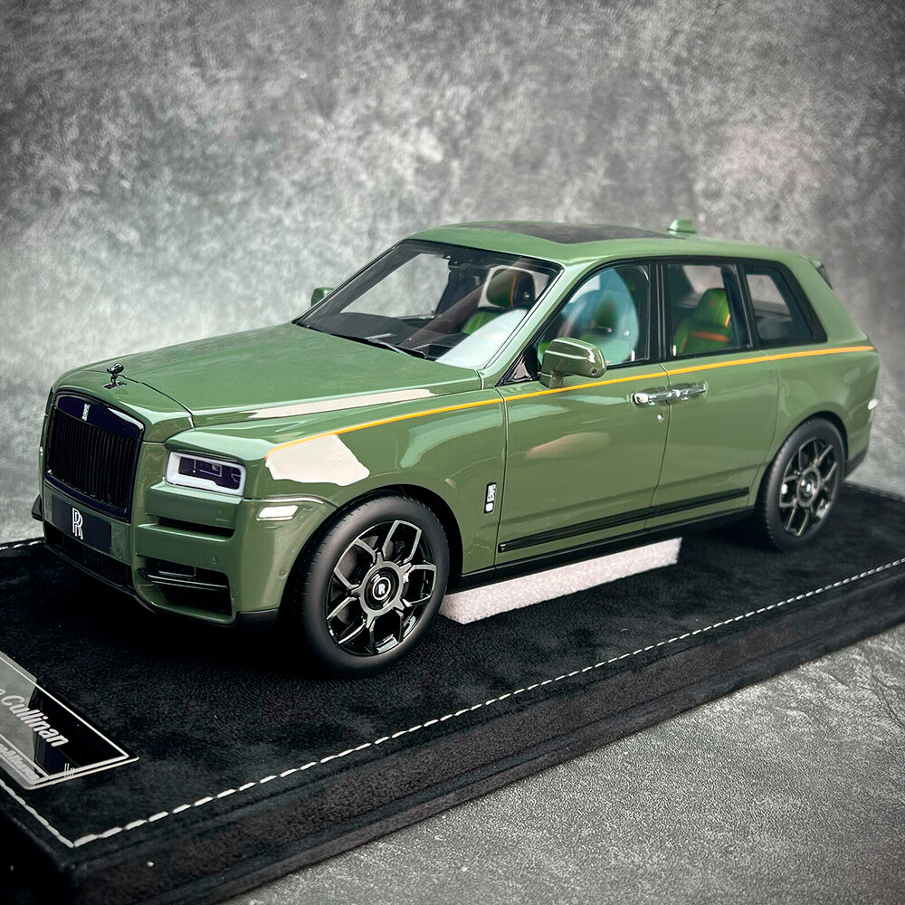 Модель коллекционная HH MODEL Rolls royce cullinan 2024 green / роллс ройс калинан болотный зеленый