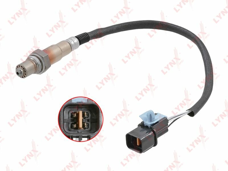 LYNXauto Датчик кислорода (Лямбда-зонд) для HYUNDAI i10 I-II 1.2 13-20, KIA Picanto II 1.2 11-17 / Rio III 1.25 11-17