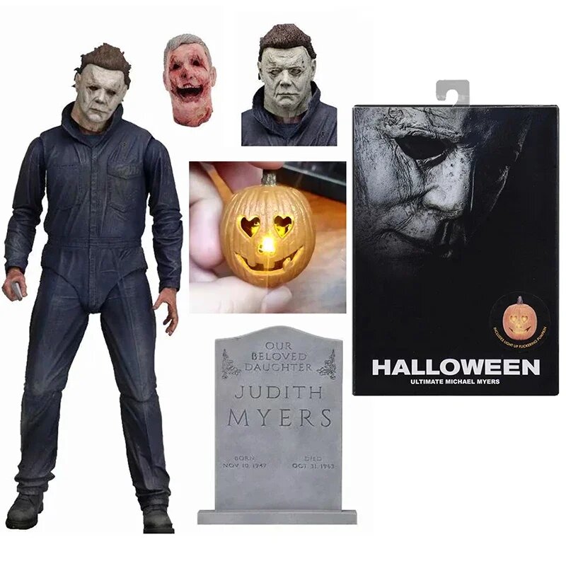 NECA Майкл Майерс Фигурка с подсветкой Серый, NO1