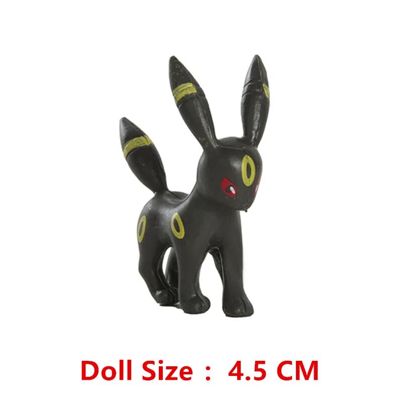 Фигурки Pokemon TAKARA TOMY Черный, Size 4.5 CM