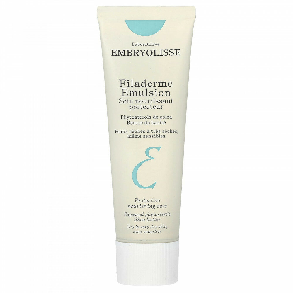 Embryolisse, филадермия, эмульсия, для сухой и очень сухой кожи, даже для чувствительной, 75 мл (2,54 жидк. унции)