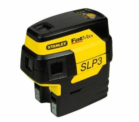 Уровень STANLEY 1-77-318 лазерный построитель 3-х точечных проекций 30м +/-4мм 10м /360626/