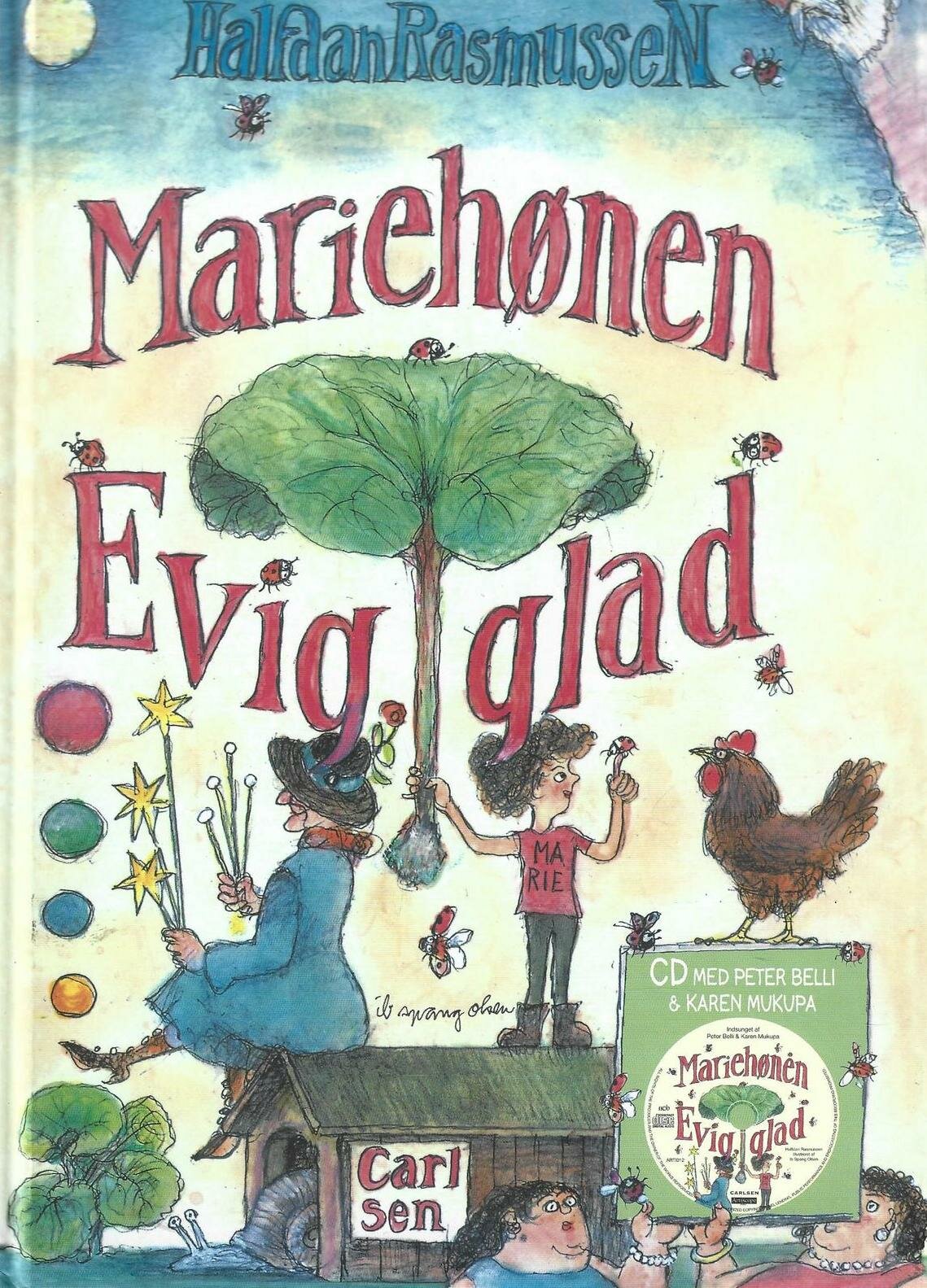 Mariehonen evigglad - med CD / Божья коровка (+CD-диск)