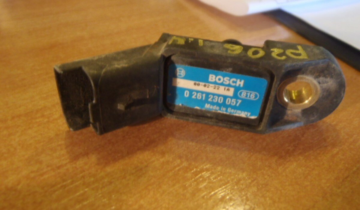 Датчик абсолютного давления 206 Peugeot 0261230057