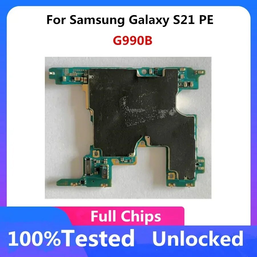 128G для Samsung Galaxy S21 FE G990B G990U, разблокированная материнская плата 5G, G990B 128GB