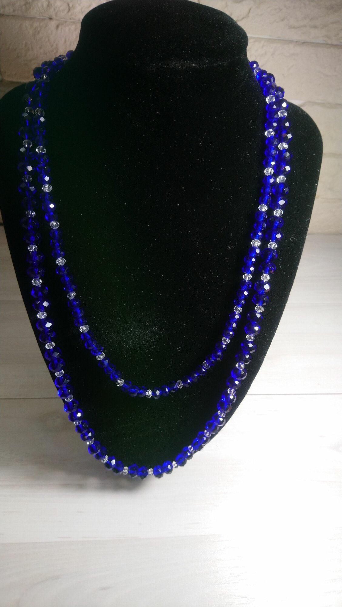 Колье, хрусталь