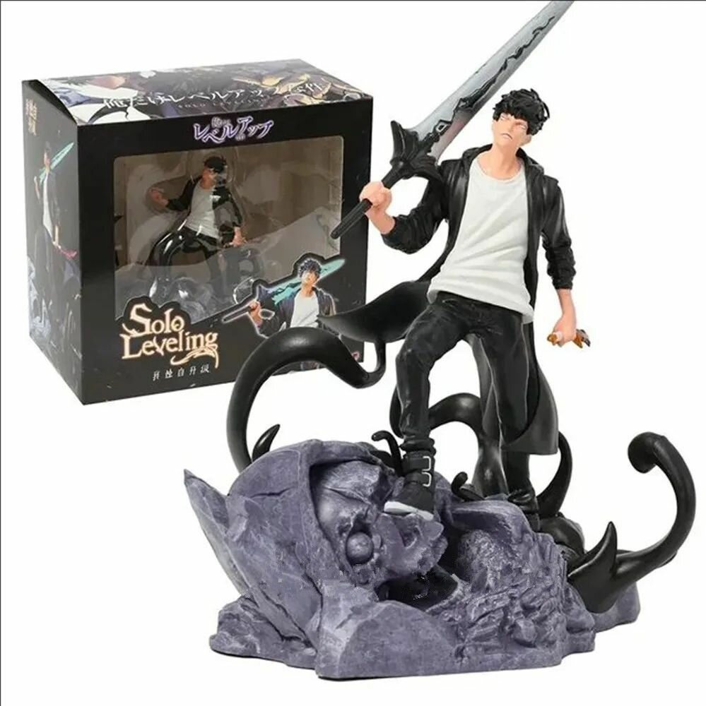 Фигурка Поднятие уровня в одиночку Сон Джин Ву Solo Leveling 20см