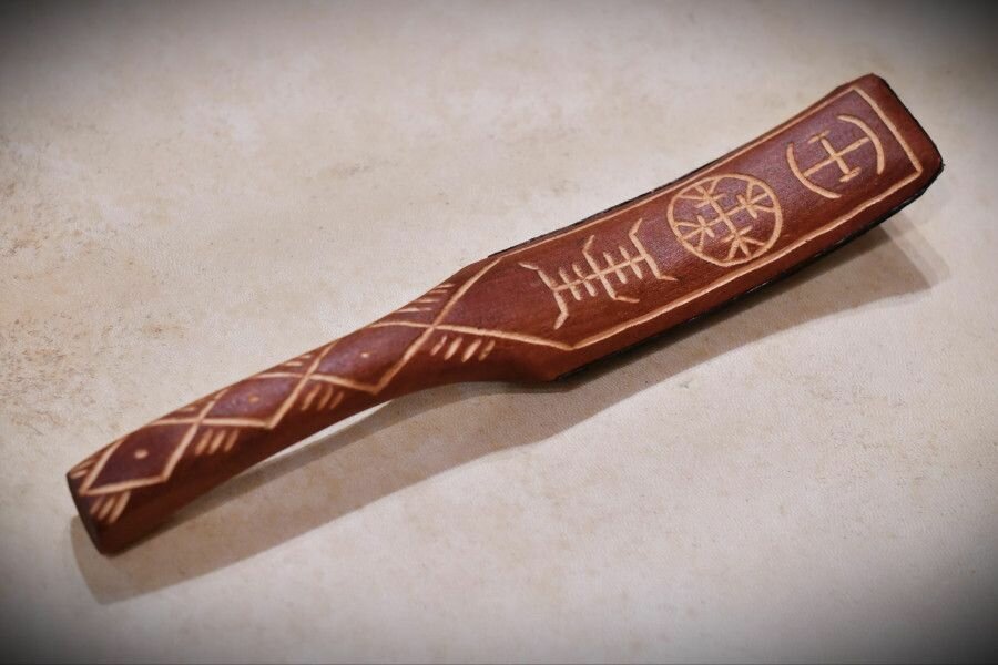 Колотушка резная для бубна Shamanic