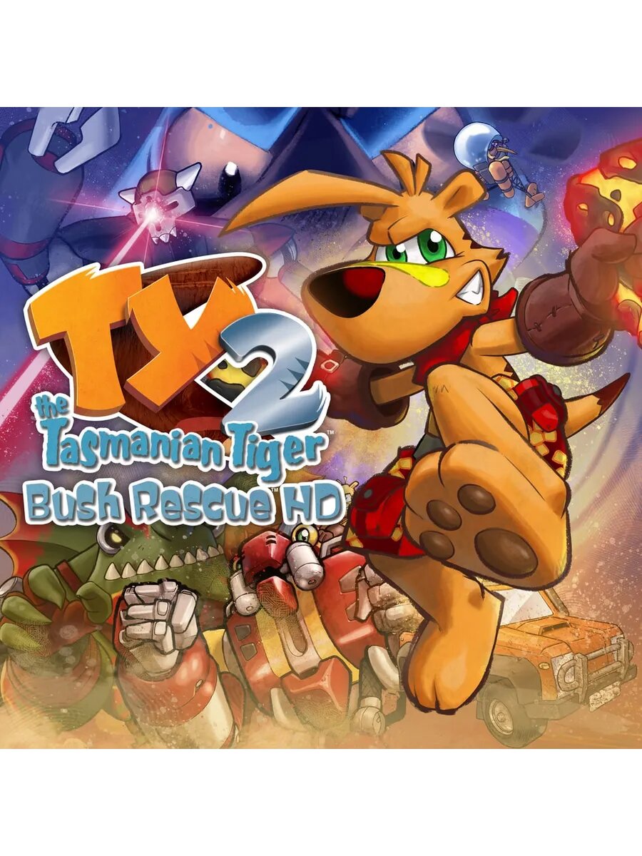 TY the Tasmanian Tiger 2: Bush Rescue HD PS4 & PS5