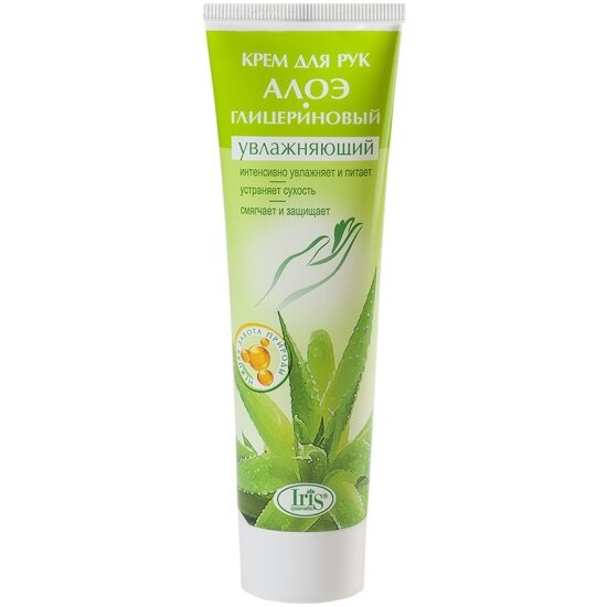 Крем для рук Iris Алоэ-глицериновый, 100 мл