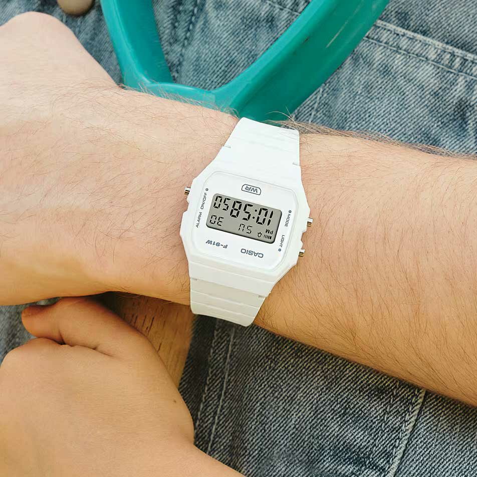 Наручные часы CASIO Collection, белый — фото 1