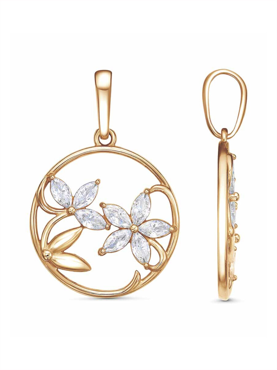 Подвеска, фианит