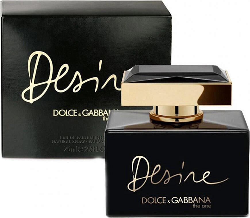 D&g the one desire 75 парфюмерная вода женская