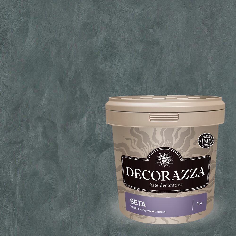 Декоративная штукатурка с эффектом натурального шелка Decorazza Seta (1кг) ST 11-138
