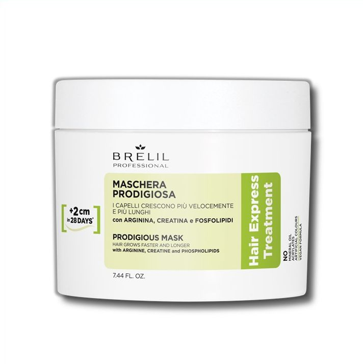 Маска для волос Brelil Professional Hair Express Prodigious для увеличения скорости роста волос, 220 мл