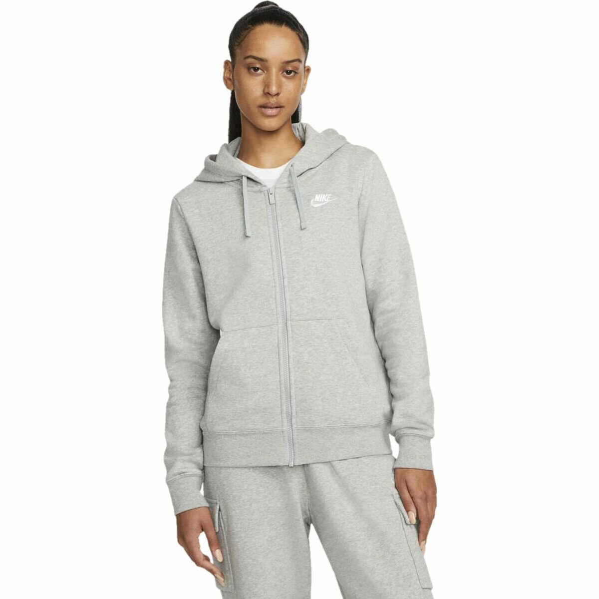 Толстовка NSW CLUB FLC FZ STD HOODIE W