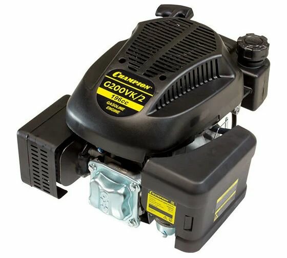 Двигатель CHAMPION (6,0лс/4,4кВт 196см вертикальный 22мм шпонка 14,2кг для культиваторов) CHAMPION