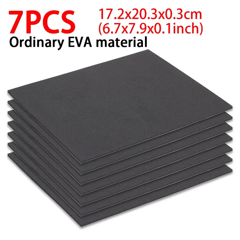 Огнестойкий изоляционный пенопласт V0/EVA для аккумуляторов 7PCs General EVA