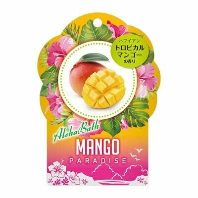 KOKUBO Соль для принятия ванны, Novopin Aloha, с ароматом манго, 1 пакет 40 г