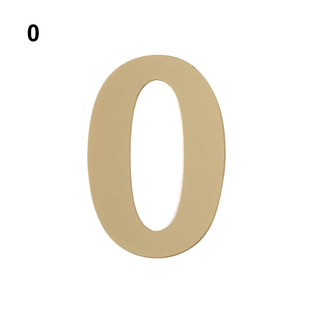 Акриловые цифры для дверей 0-9