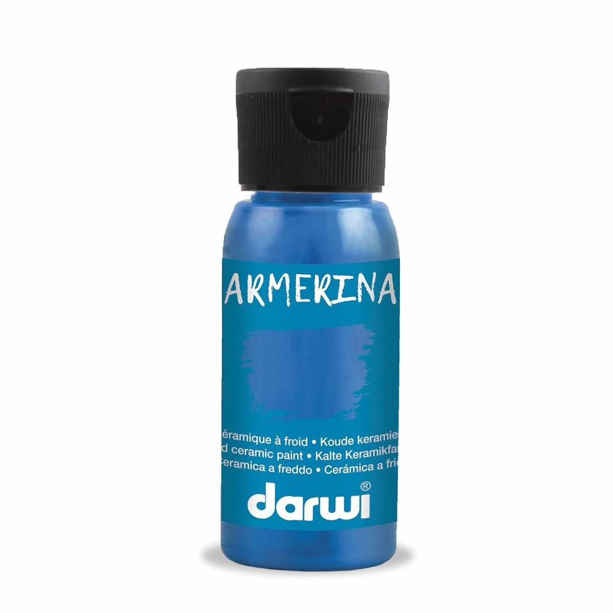 Краска для керамики Darwi акриловая, Armerina, 50 мл, тон 215 небесно-голубой