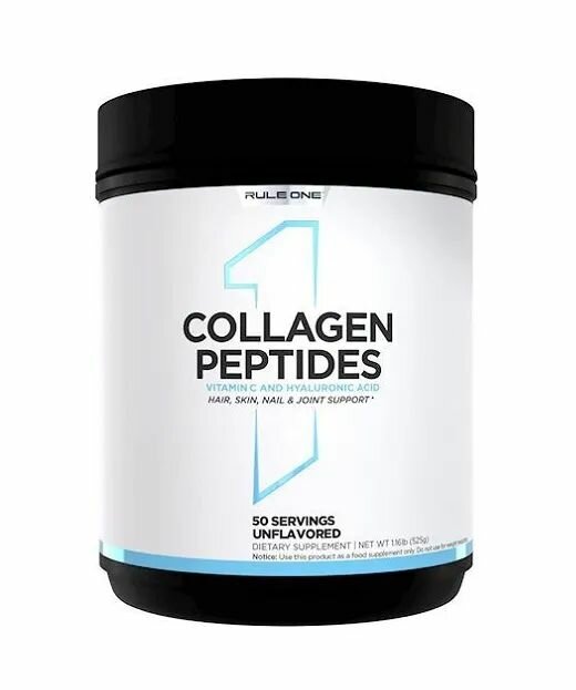 RULE ONE Collagen Peptides 525g, Пептиды коллагена, Коллаген, без вкуса