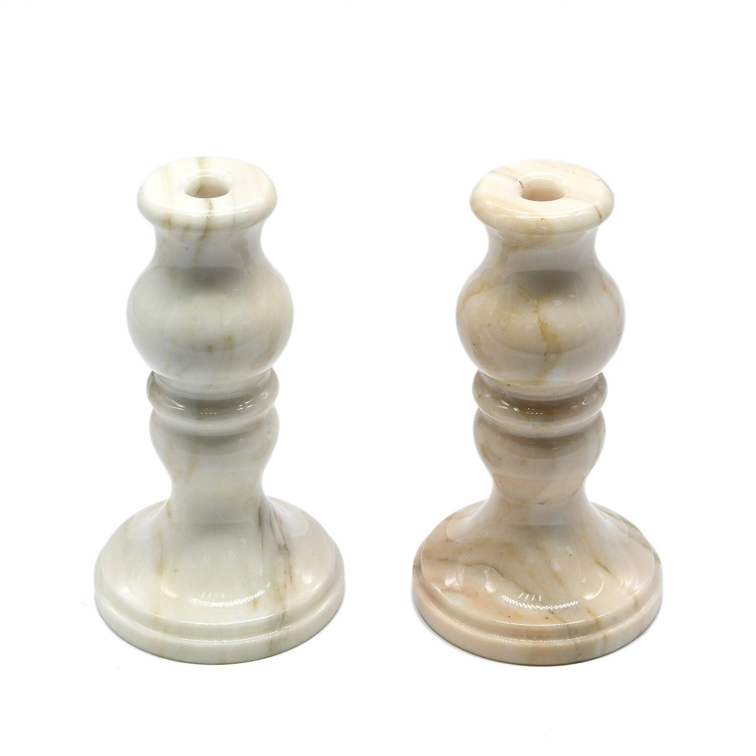 Подсвечник церковный мрамор точеный 56*56*100мм