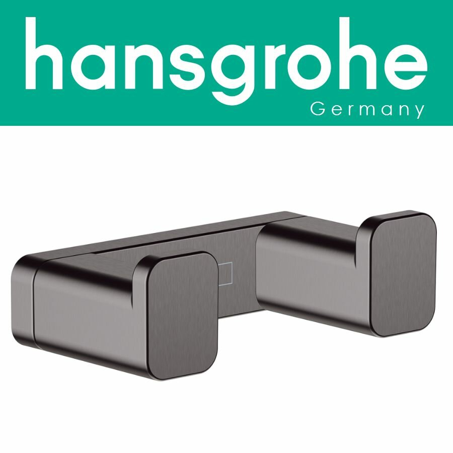 Крючки для ванной Hansgrohe AddStoris металл шлифованный
