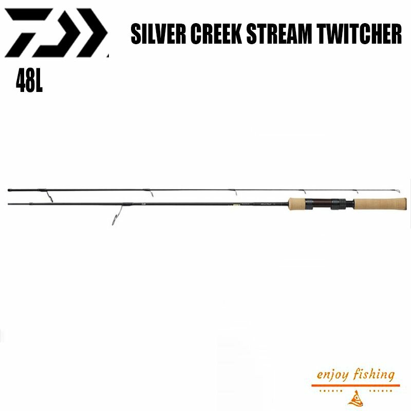 DAIWA SILVER CREEK STREAM TWITCHER 48L Пресноводная морская вода Удочка для ловли рыбы