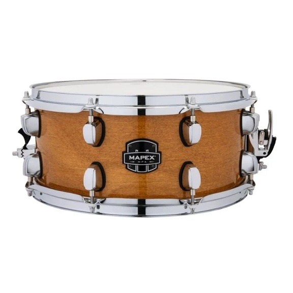 Mapex MPNMP3600CNL Барабан малый 13"*6", клен/тополь 7,2мм, фиттинг хром, 8 лаг, пластик Remo UX, цвет AMBER MAPLE BURL