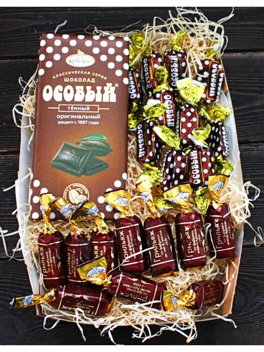 Подарочный набор шоколада Крупской